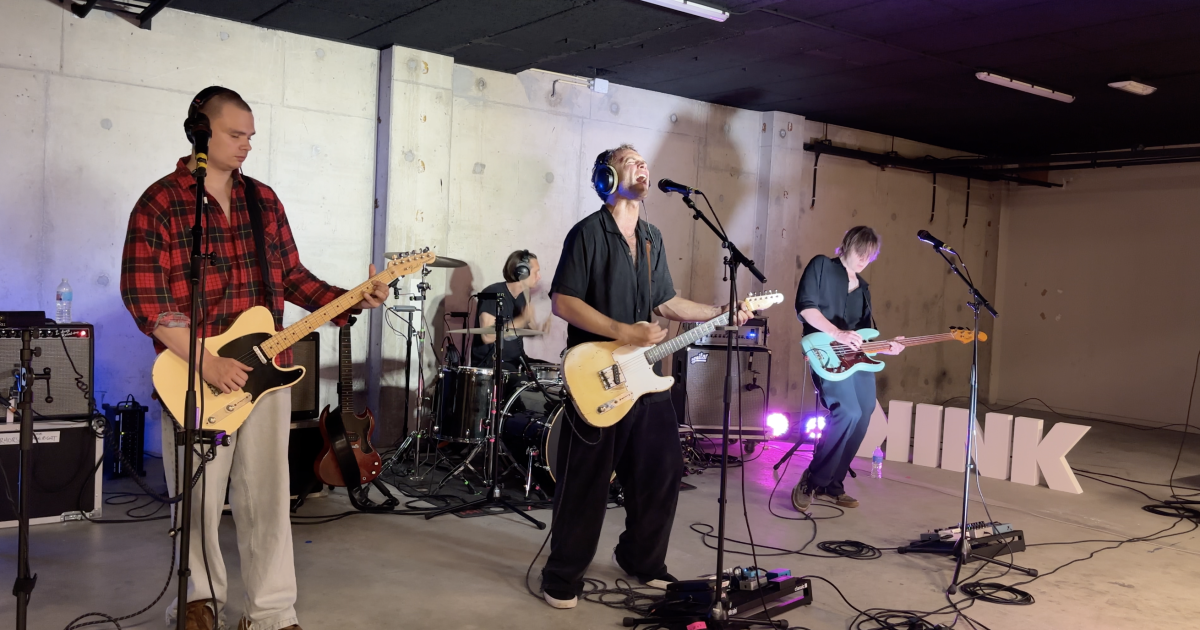 Wunderhorse speelt explosieve live sessie bij KINK IN TOUCH in de KINK ...