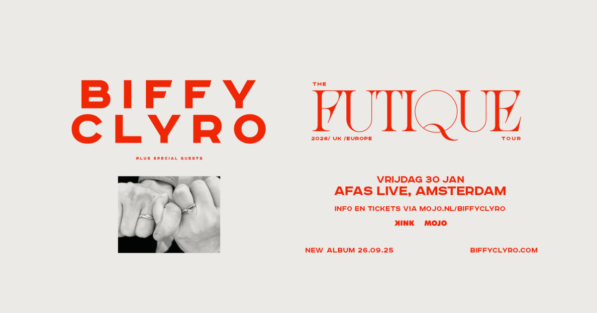 KINK Presents: Biffy Clyro, 30 januari in AFAS Live Amsterdam | Nieuws | KINK